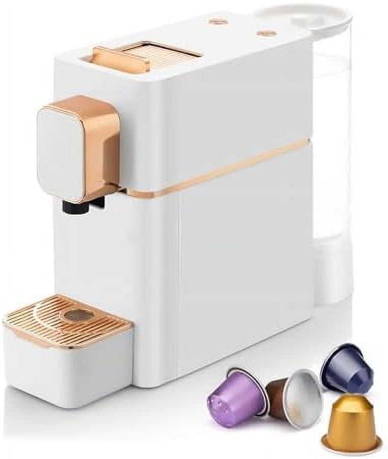 Mini Espresso Coffee Machine for Capsules Compatible with Nespresso ...