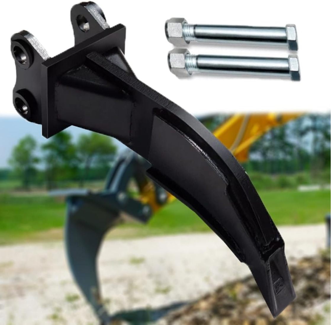 Mini Excavator Accessories Ripper, Single Hook Backhoe, Span: 3.54in ...