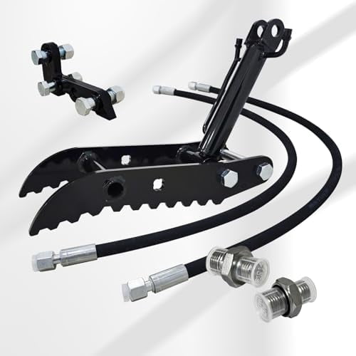 Mini Excavator Hydraulic Thumb Kit,Small Digger Attachments Fit Most of ...