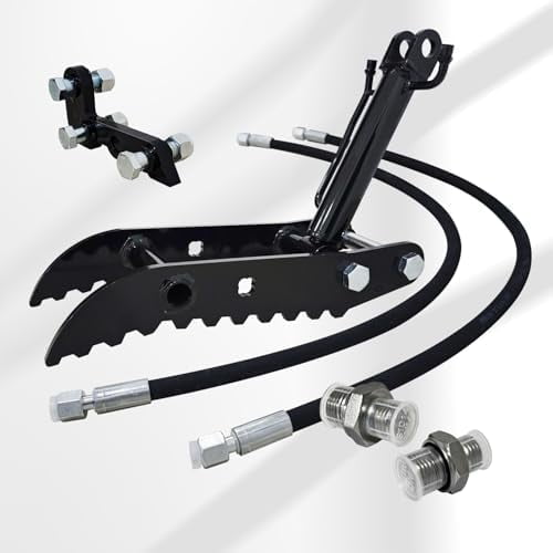 Mini Excavator Hydraulic Thumb Kit,Small Digger Attachments Fit Most of ...