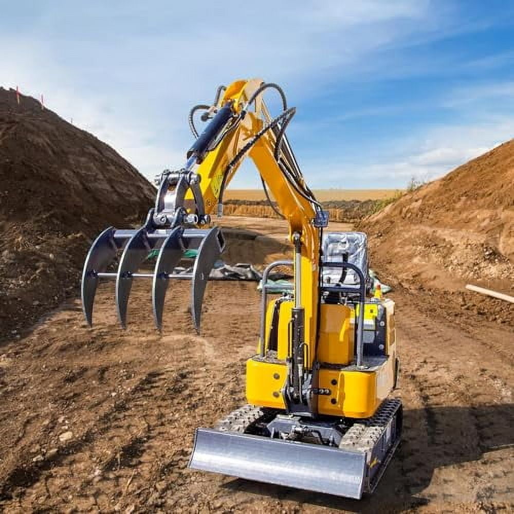 Mini Excavator Rake, Small Digger Rake, Wide Backhoe Rake,Wide Rake ...