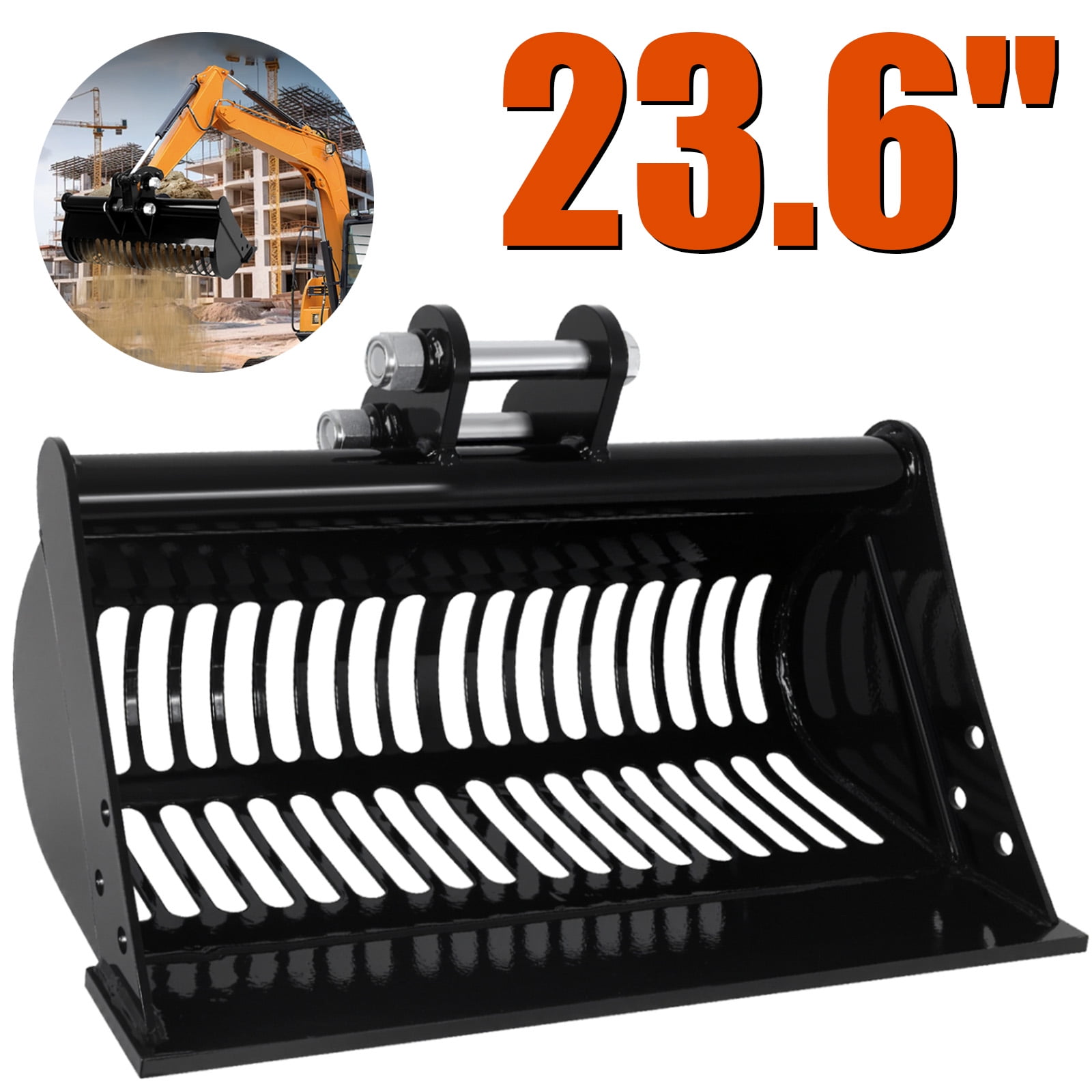 Mini Excavator Screening Bucket, Excavator Attachments Soil Sieving ...