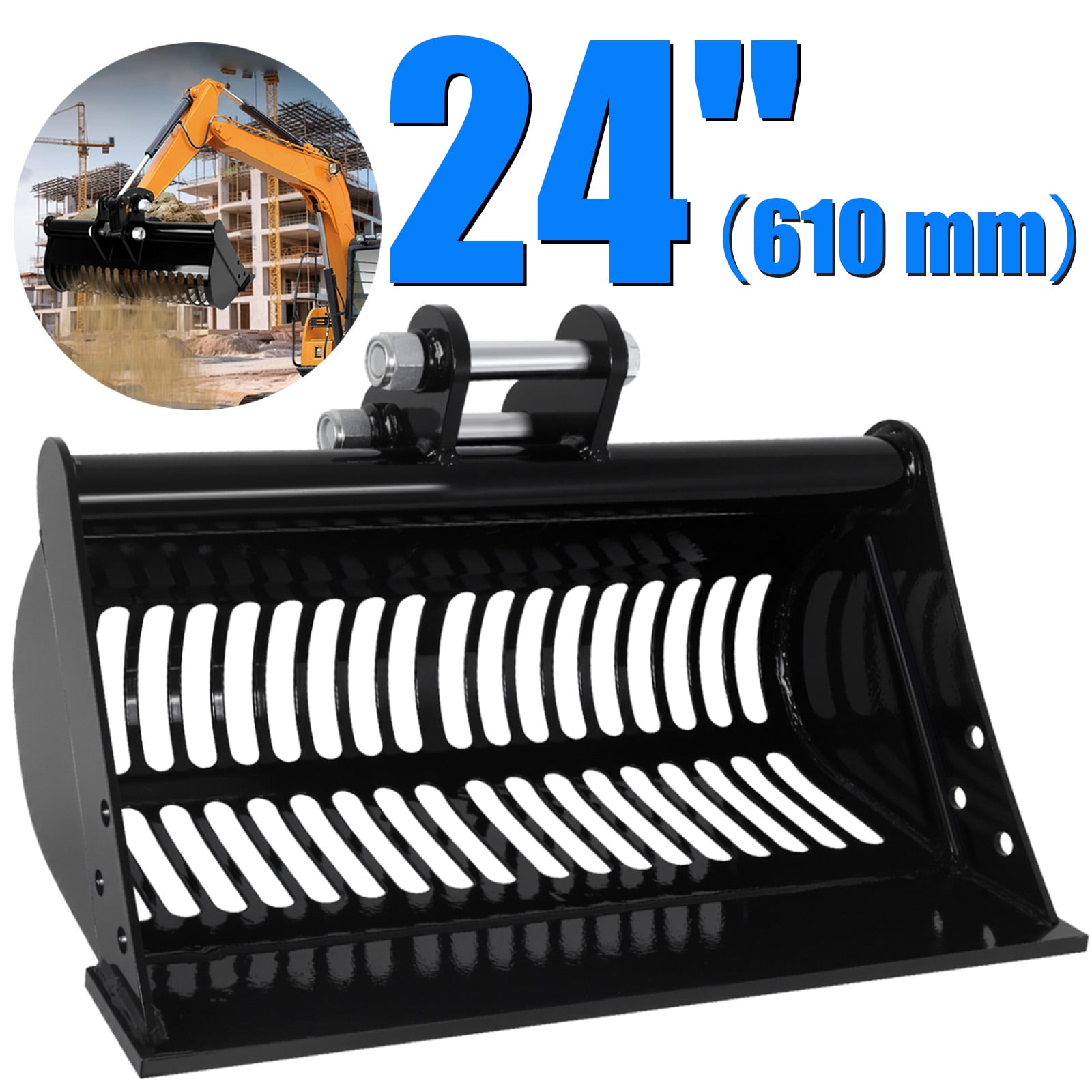 Mini Excavator Screening Bucket, Excavator Attachments Soil Sieving ...