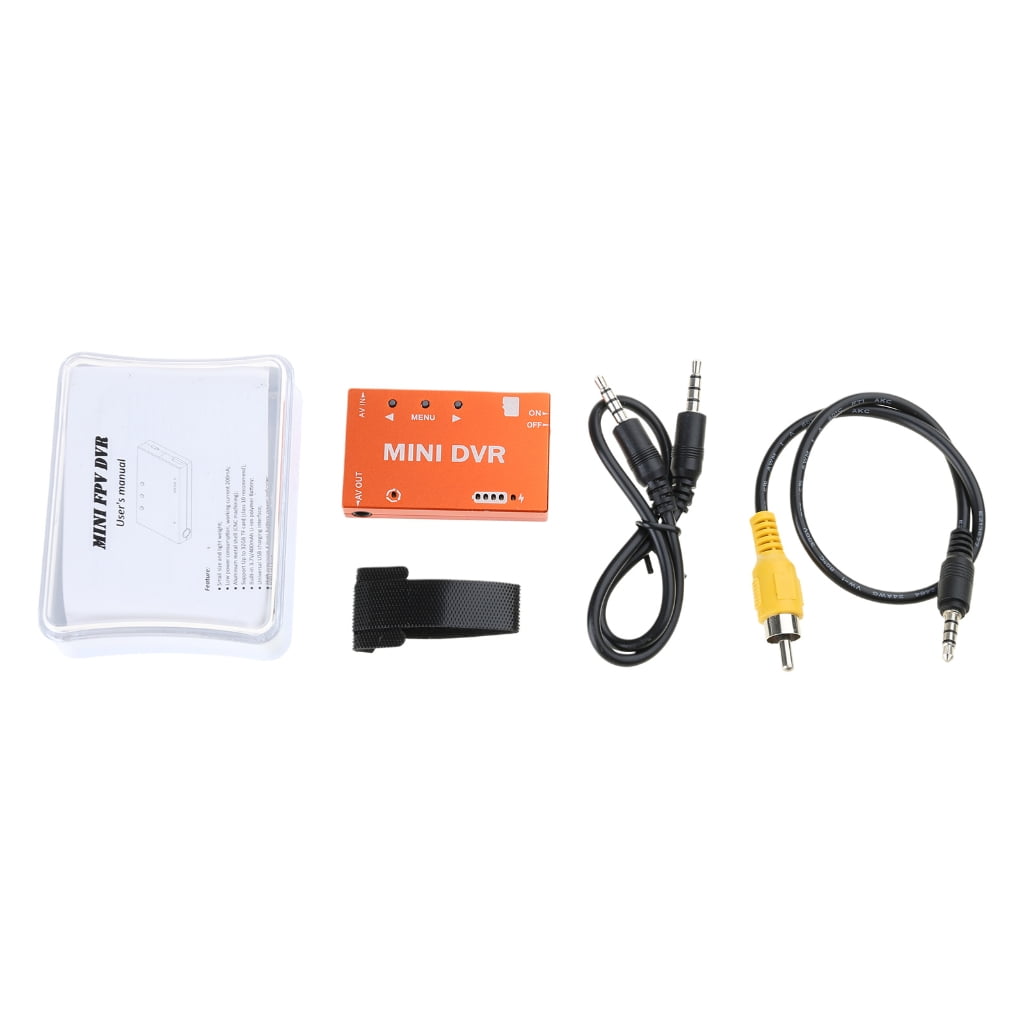 Mini FPV DVR Video Sound Recorders Built-in 3.7V 400mah Battery for FPV ...