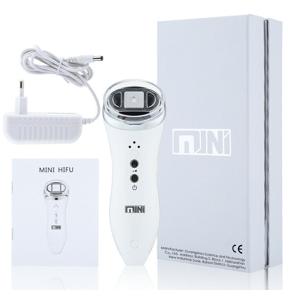Mini HIFU Facial Massager, Portable Anti-Wrinkle Beauty Machine, Sonic ...