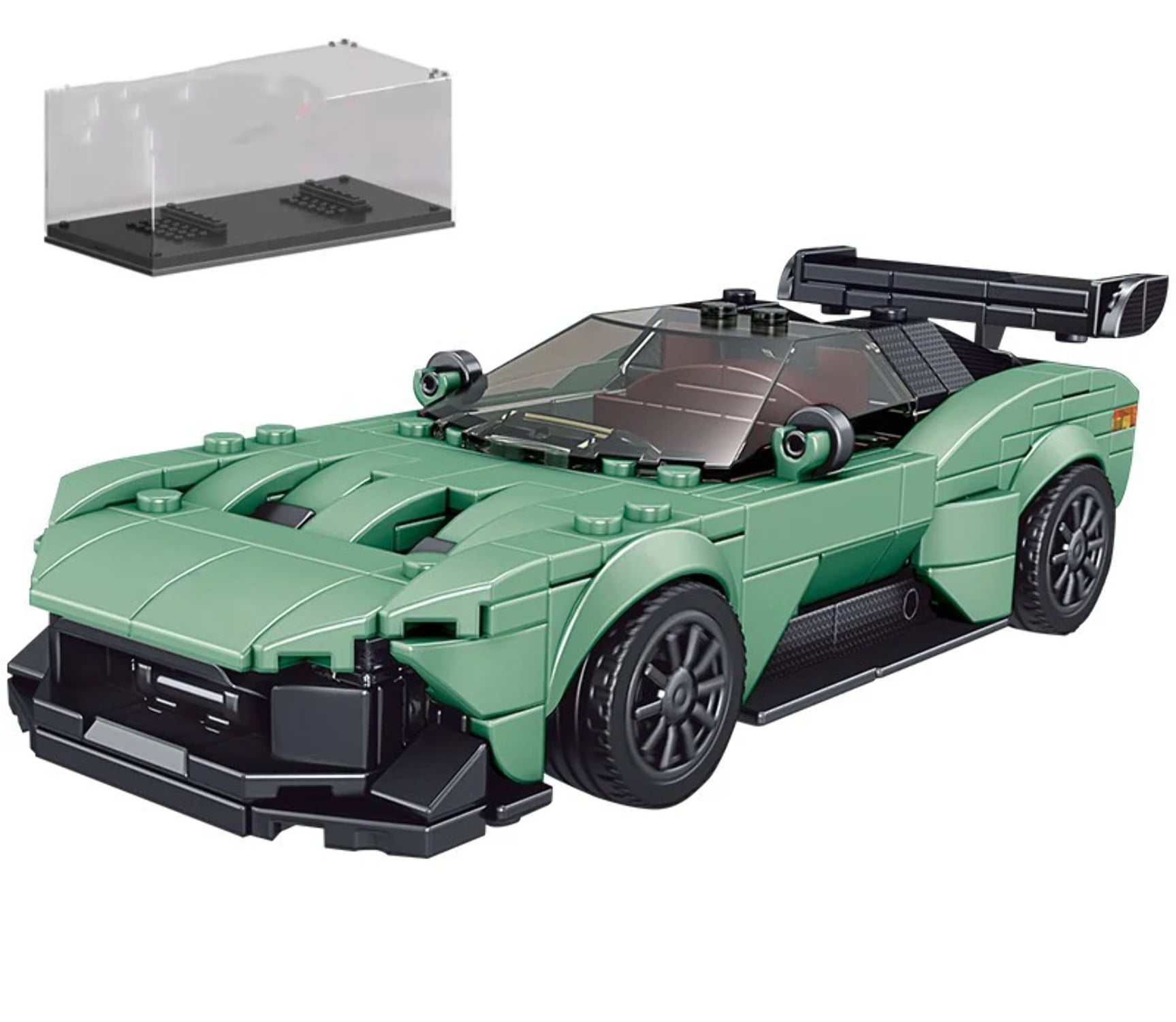 Mini Famous Series Sports Car Assembly Building Blocks Toy Models ...