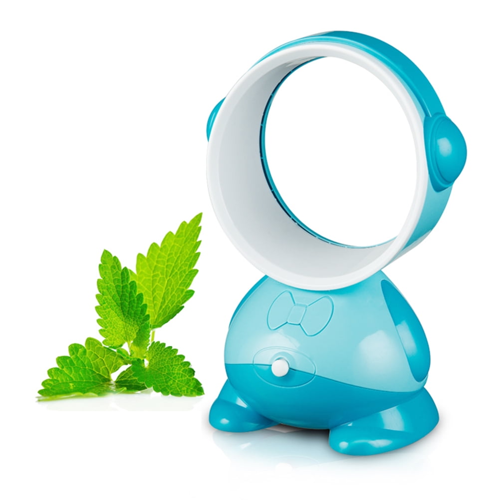 Mini Fan Child Safe Ventilador Silencioso Whisper-quiet Table Bladeless ...
