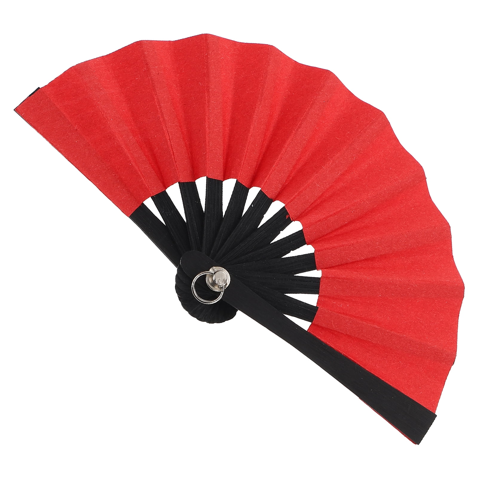 Mini Fan Folding Fans Toys Paper Props Doll Wood Miniature Furniture ...