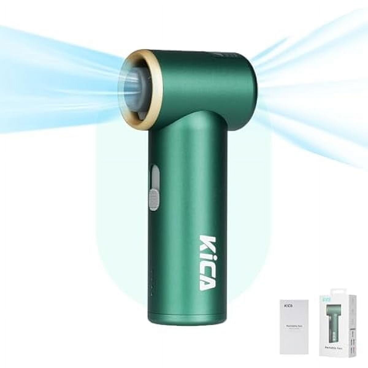 Mini Fan Handheld Portable Turbo Fan,Rechargeable Personal Fan,Stepless ...