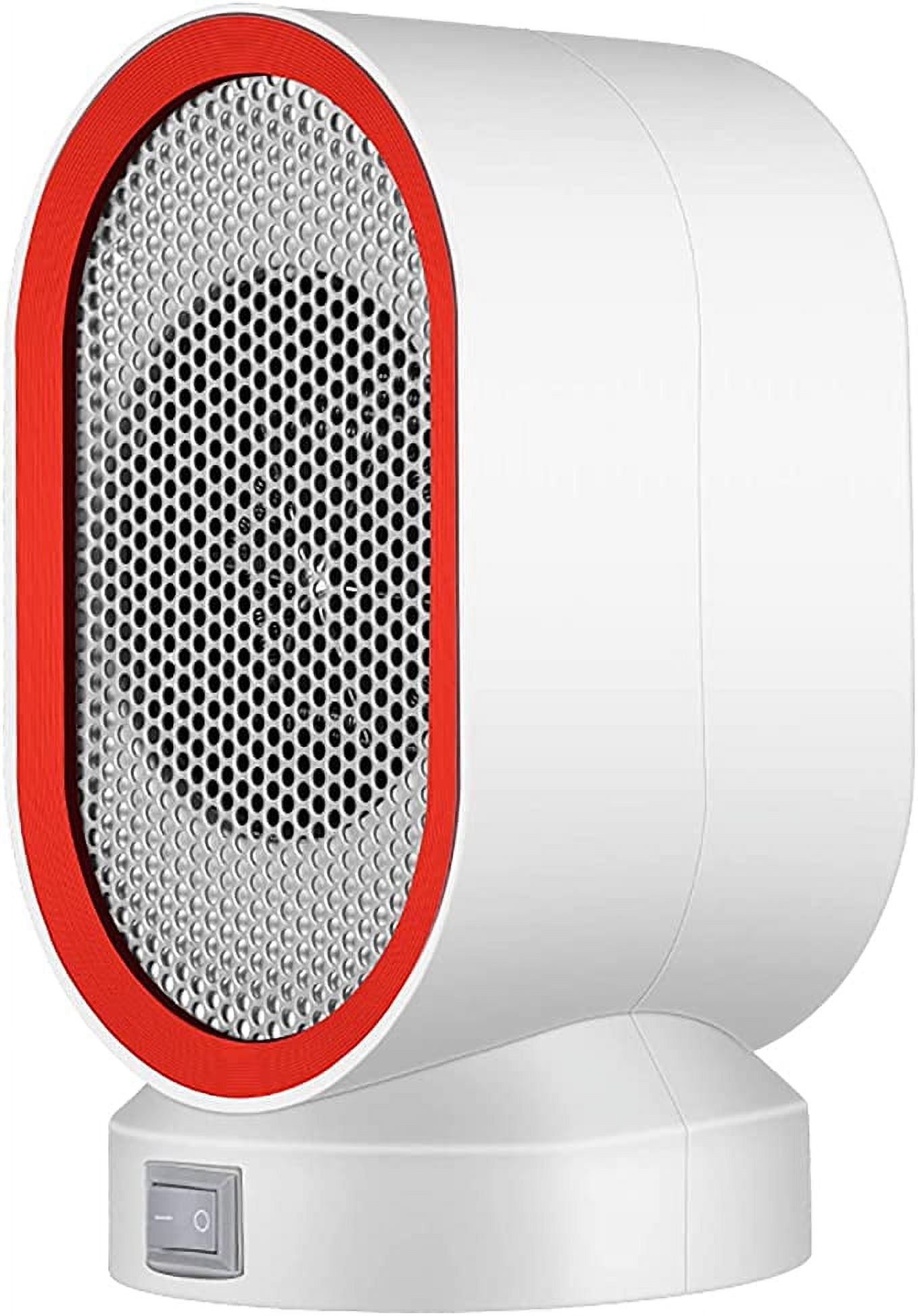 Mini Fan Heater for Home Personal Electric Heater Portable PTC Ceramic ...