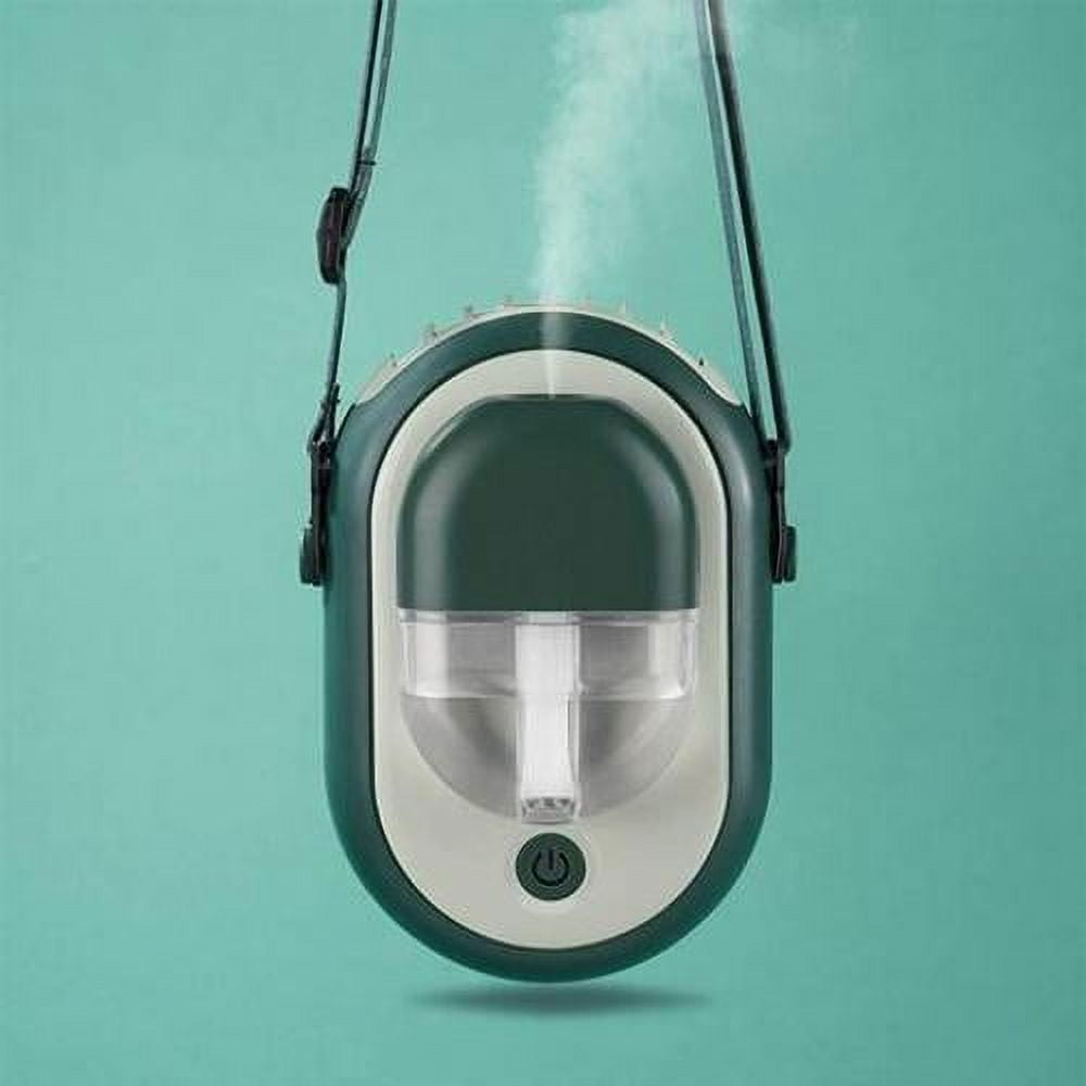 Mini Fan Mister, Silent USB Rechargeable Portable Humidifier, 2000mAh ...