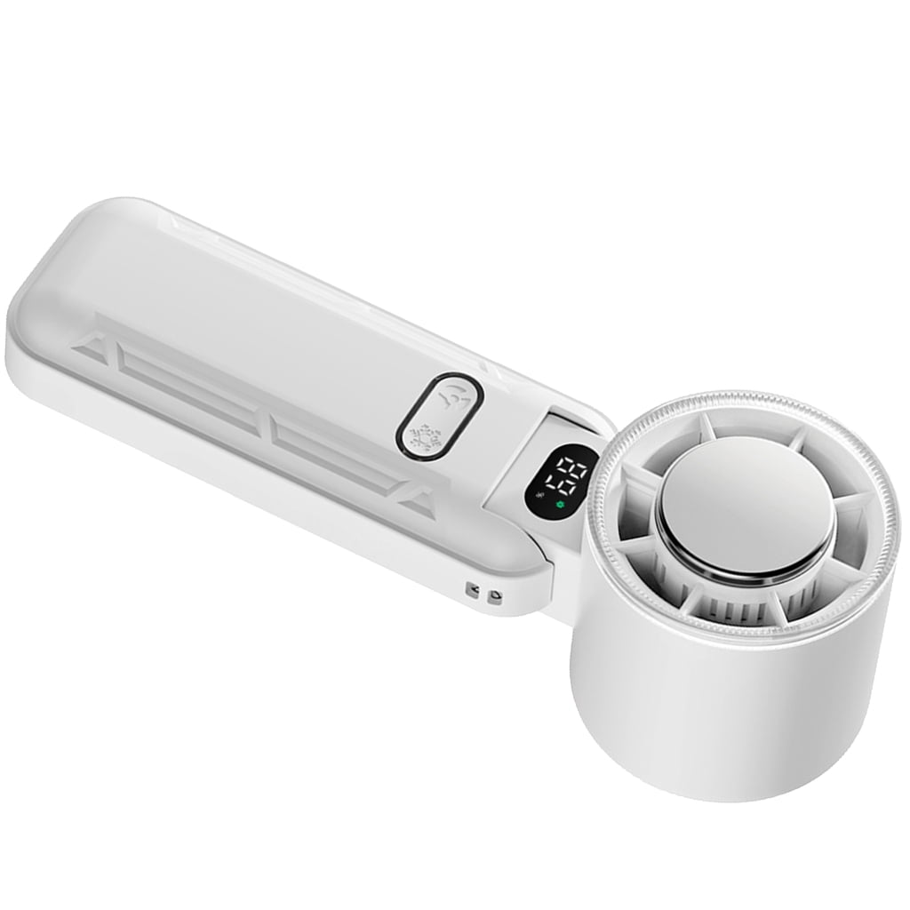 Mini Fan Rechargeable 5 Speed Electric Fan 3600mAh Adjustable Portable ...