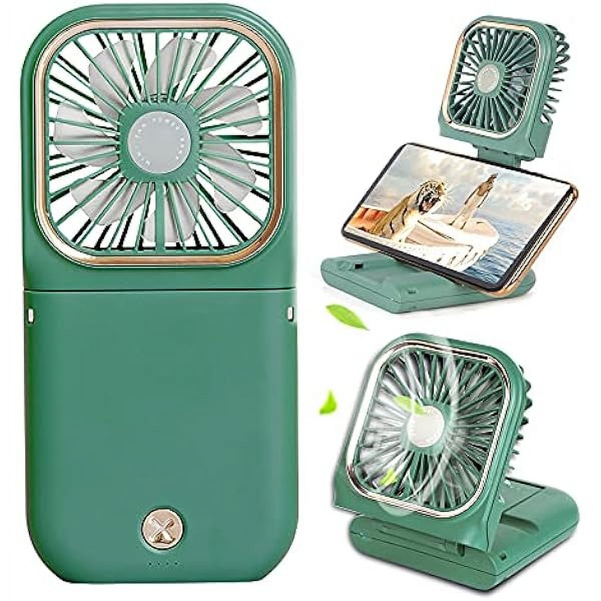 Mini Fan,Small Fan Battery Operated, USB Portable Charger Fan, Mini ...