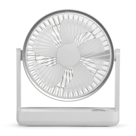 Mini Fan Table Desktop Floor Power Bank Fan 3600mah USB Rechargeable ...