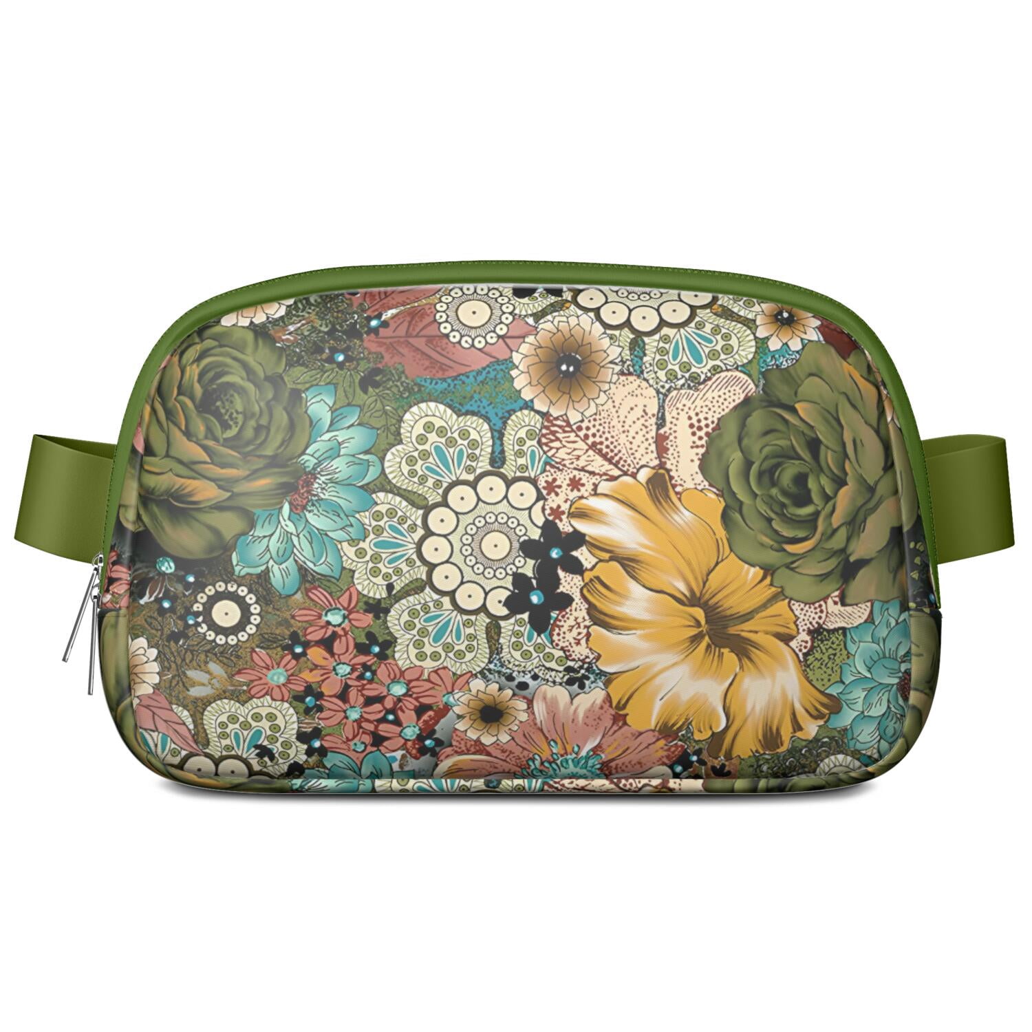 Mini Fanny Pack Boho Style Pattern Belt Bag for Women, Fashionable ...