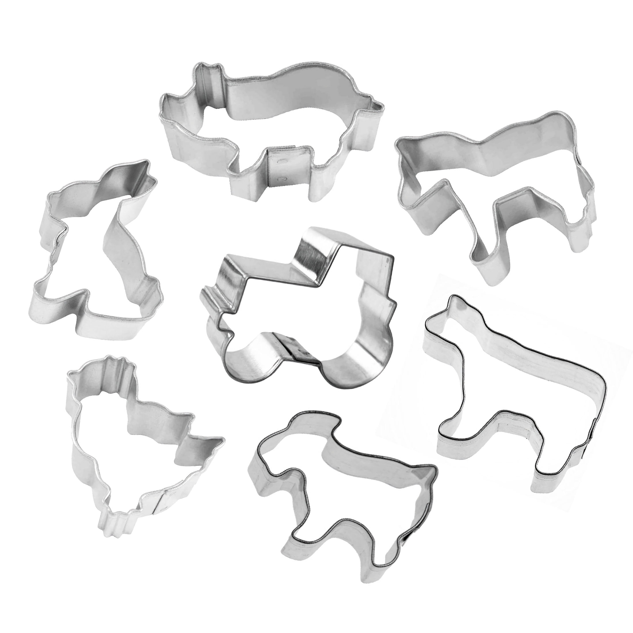 Mini Farm 7 Piece Cookie Cutter Set - Mini Goat, Mini Chick, Mini Pig ...
