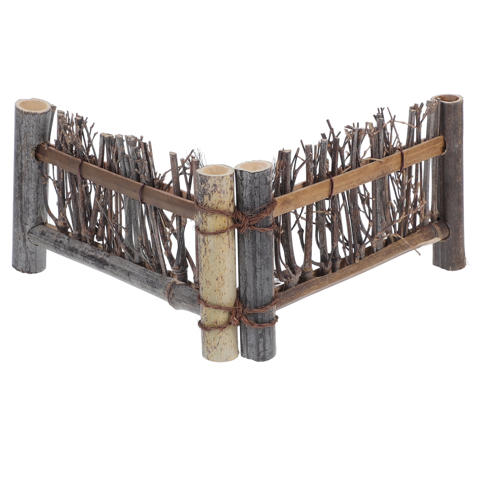 Mini Fence Border Miniature Craft Supplies Bamboo Screen Fence Privacy ...