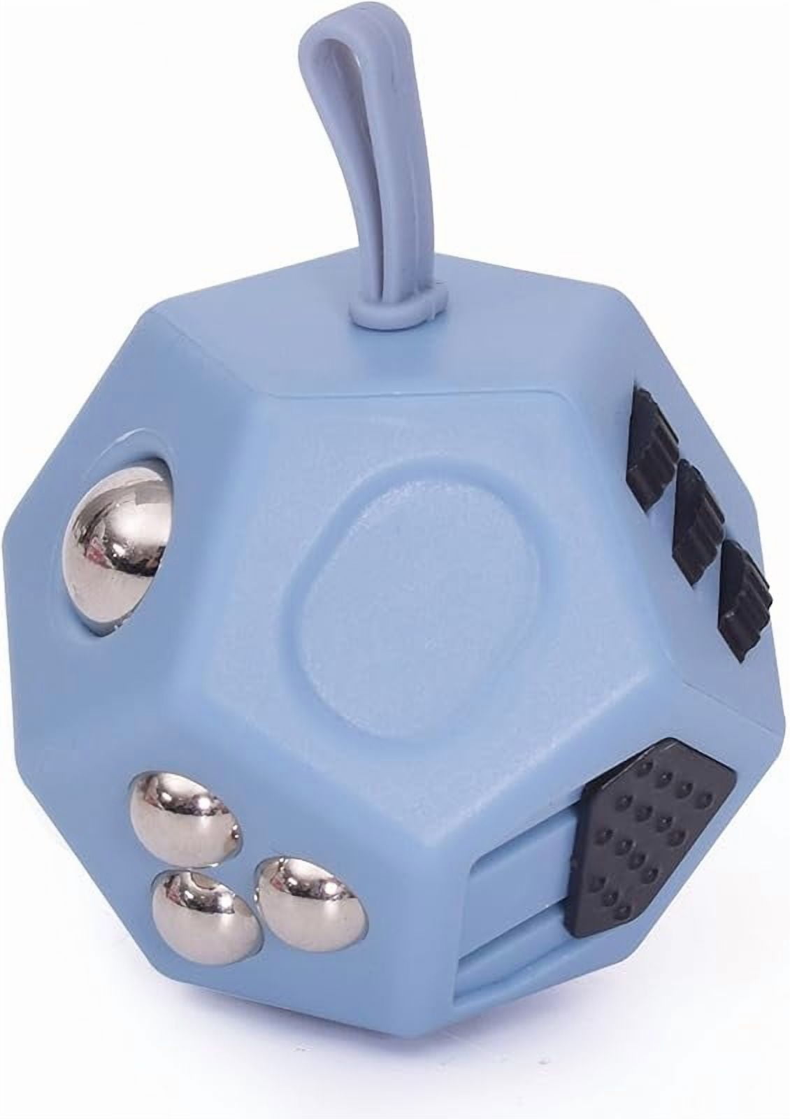 Mini Fidget Toys Cube,12 Sided Cube Toys Relief Stress,Anxiety ...