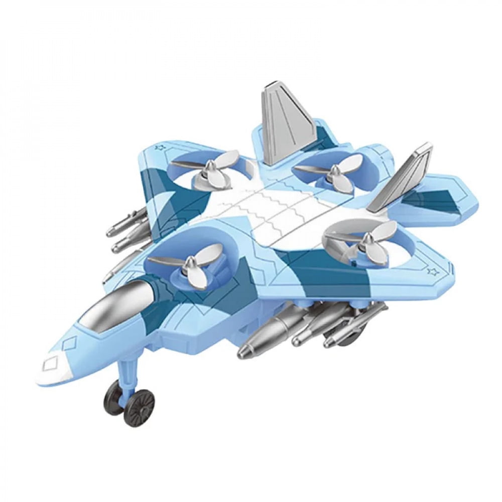 Mini Fighter Jet Inertial Sliding Toy Model Pull Back Simulation ...