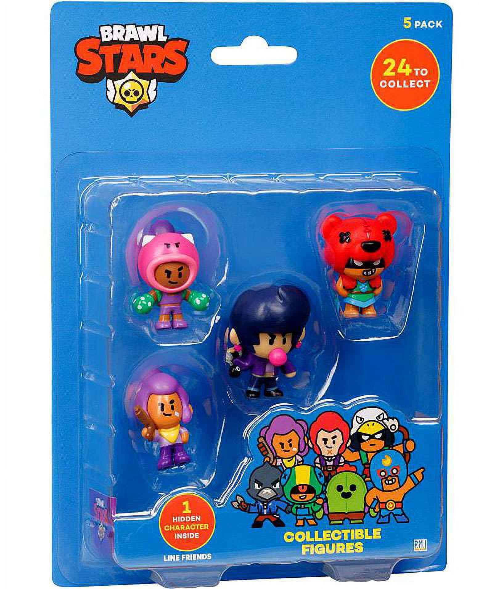Mini Figure Brawl Stars 5-Pack (5 RANDOM Figures) - Walmart.com