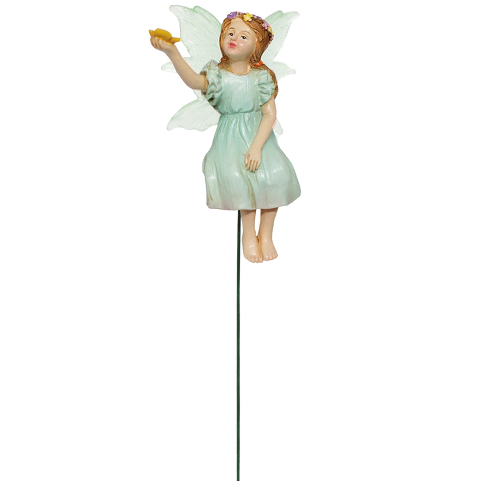 Bokcztml Mini Figure Stakes Garden Mini Statue Glowing In Dark Figure ...