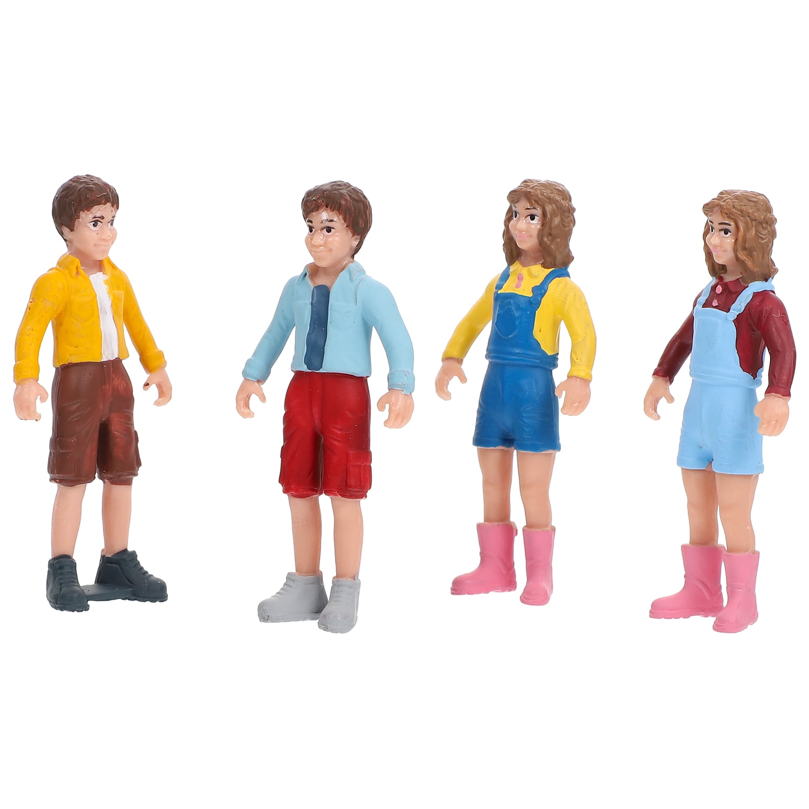 Mini Figurines People World Character Model Realistic Models - Walmart.com