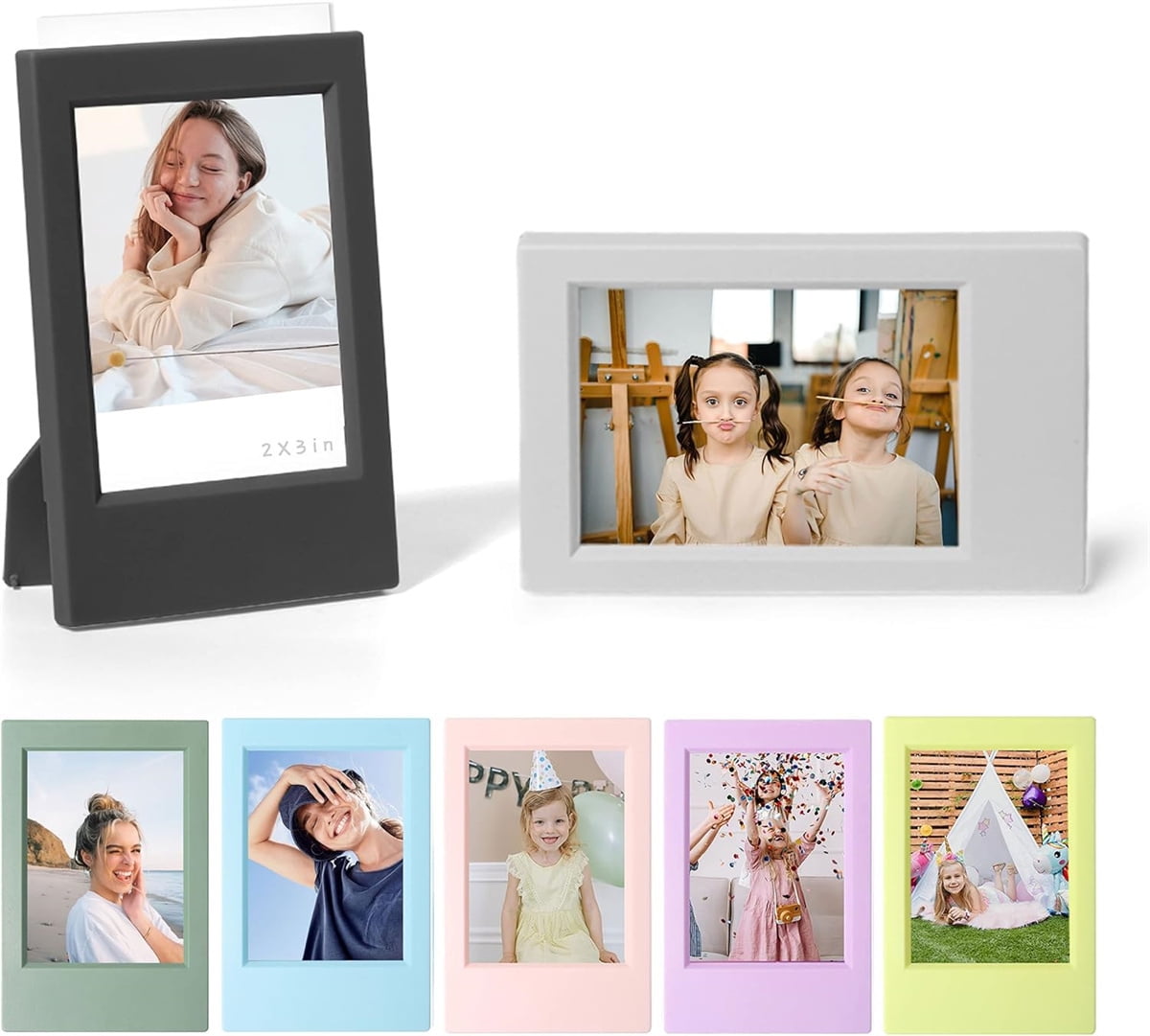 Mini Film Picture Frame, Plastic Rectangle Desktop Classical Stand ...