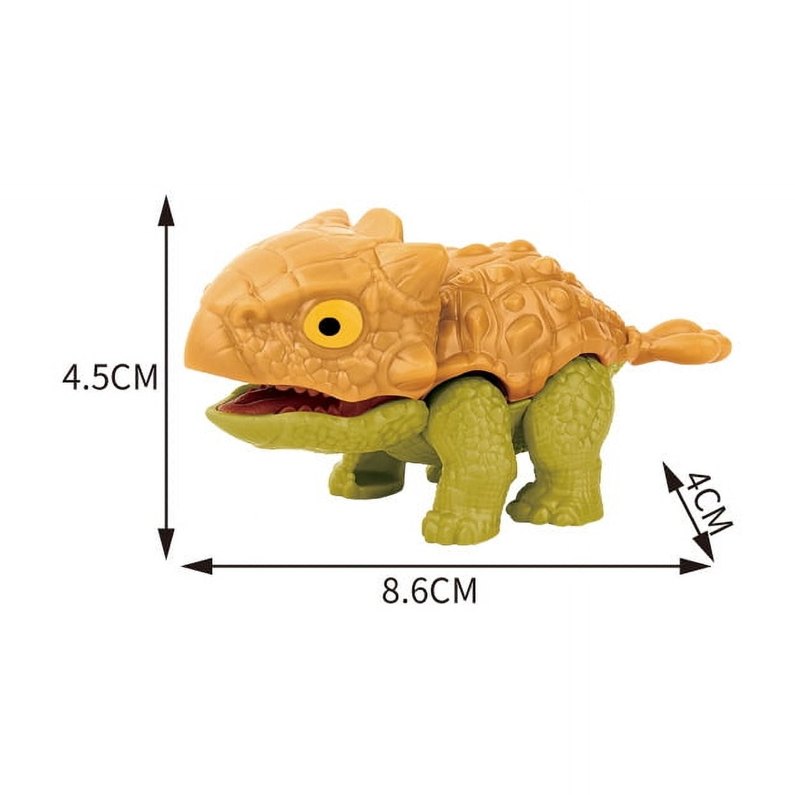 Mini Finger Dinosaur Anime Action Figures Toys Funny Simulation Dino ...