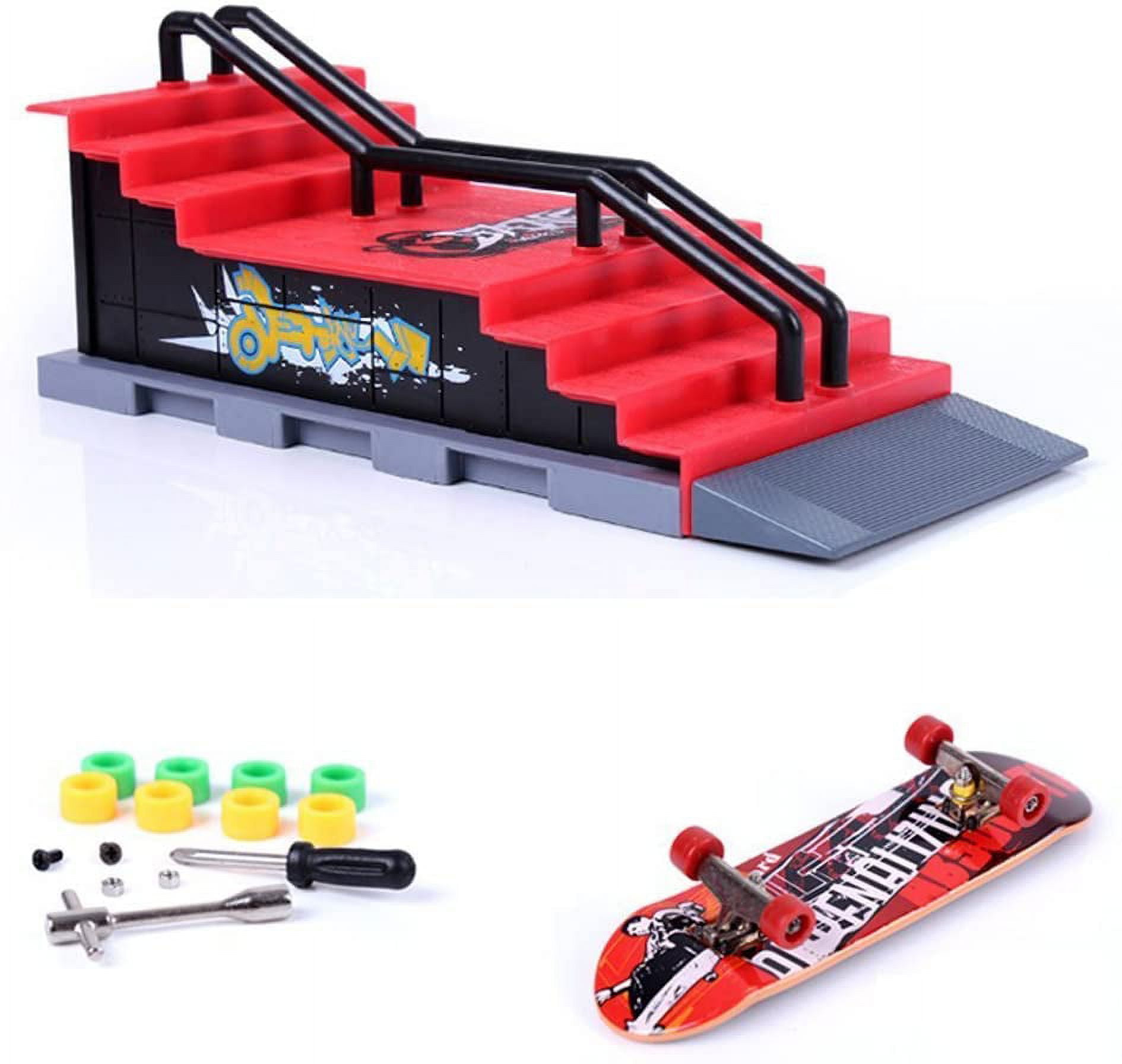 Mini Finger Skateboard Ramp Set - Premium Fingerboard Accessories ...
