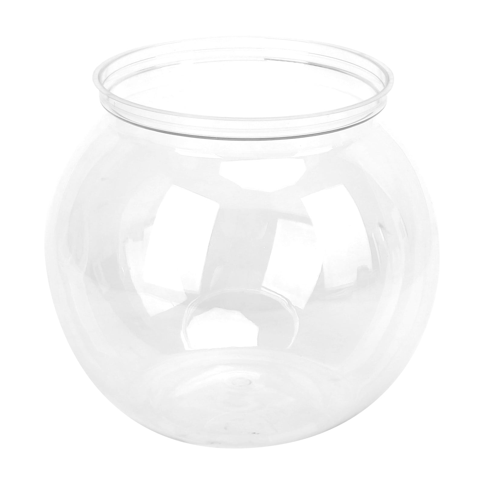 Mini Fish Bowl, Transparent Plastic Impact Plastic Gallon Fish Bowl ...