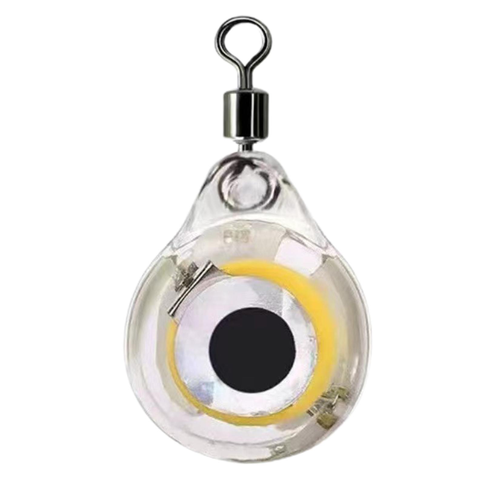 Mini Fishing Lure Trap Light, Night Fishing Waterproof LED Eye Shaped ...