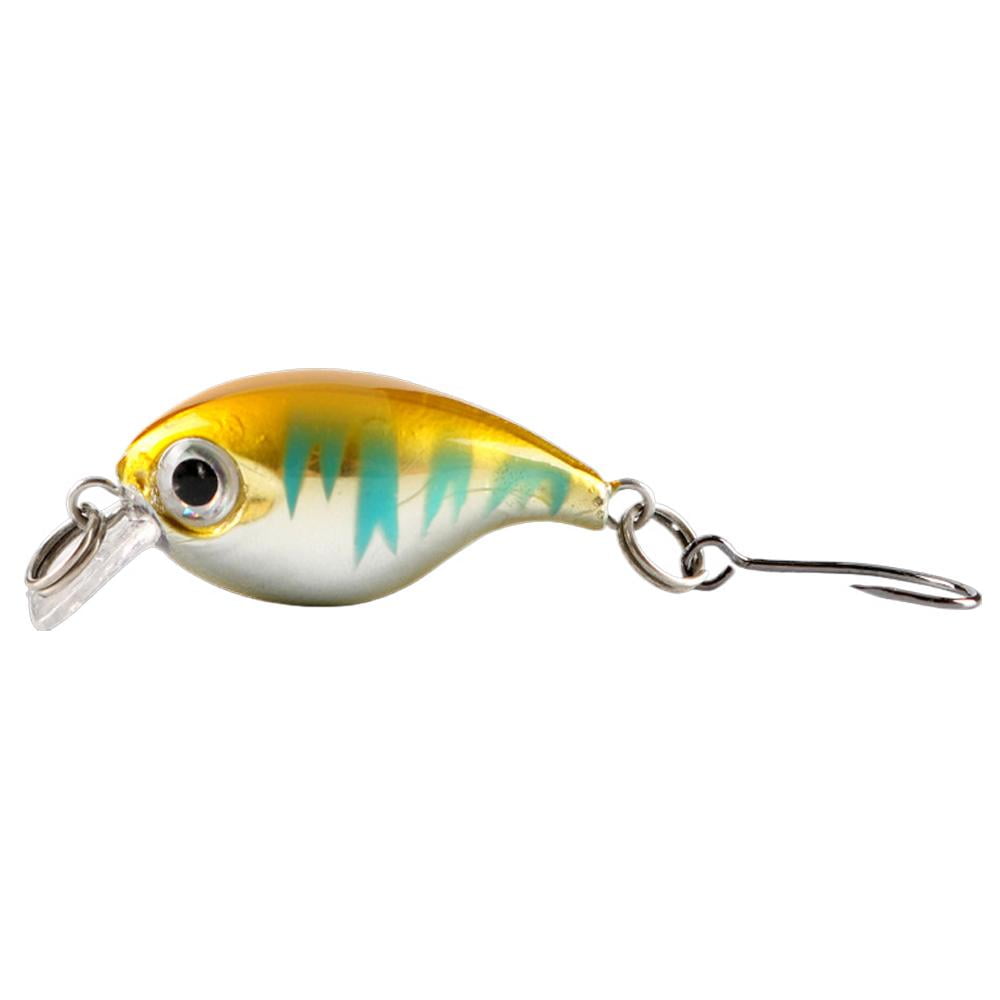 Mini Fishing Wobbler Lures Floating Crankbait For Pike Walleye Bass ...