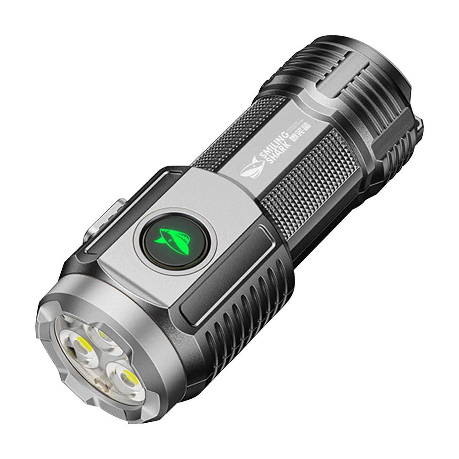 Mini Fixed Focus Flashlight Black USB Fast Charging Magnetic Portable ...