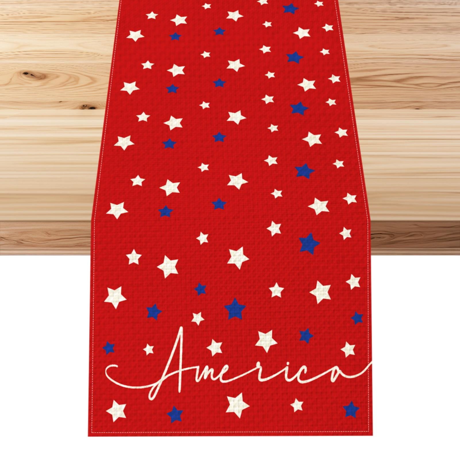 Mini Flags July 4th Dining Path American Flag Stripes Patriotism ...