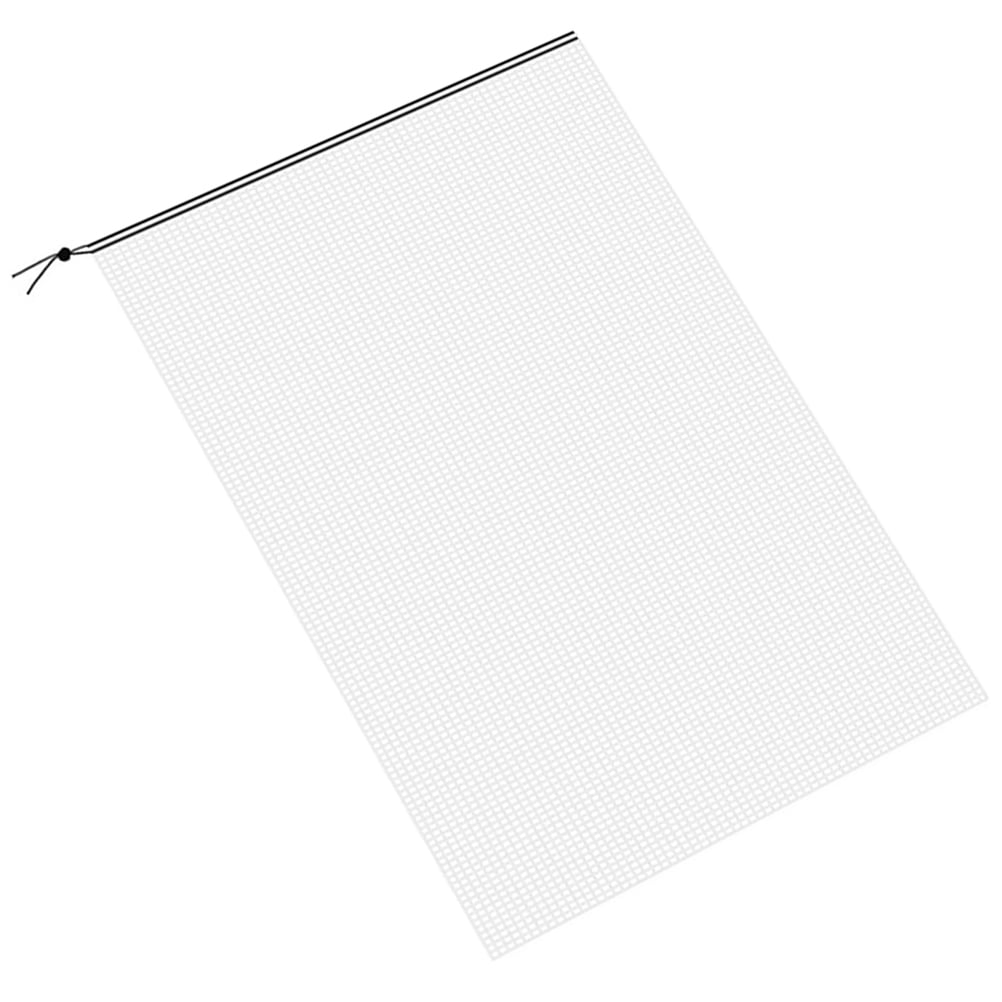 Mini Flags for Garden Insect Net Fences Outdoor Plant Accessories White ...