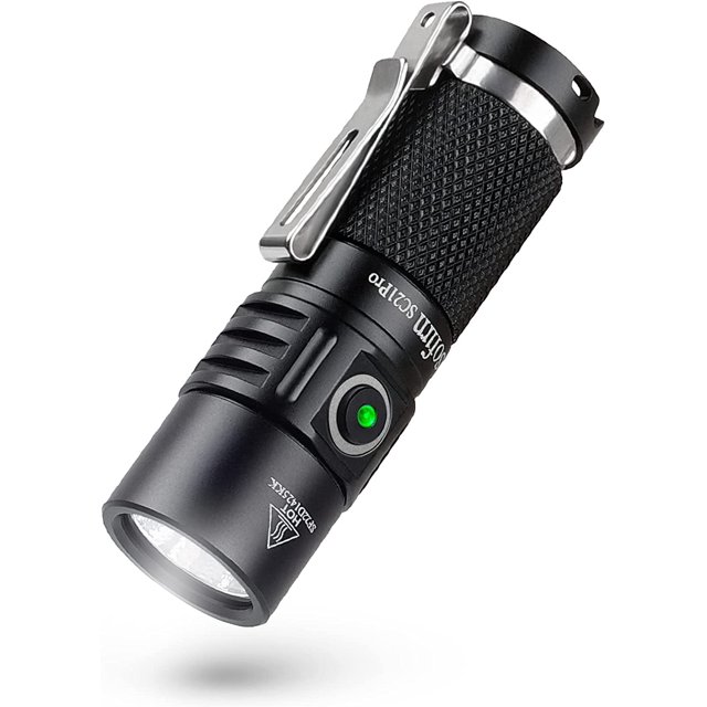 Mini Flashlight, SC21 Pro 1100 High Lumen with Upgraded Anduril UI ...