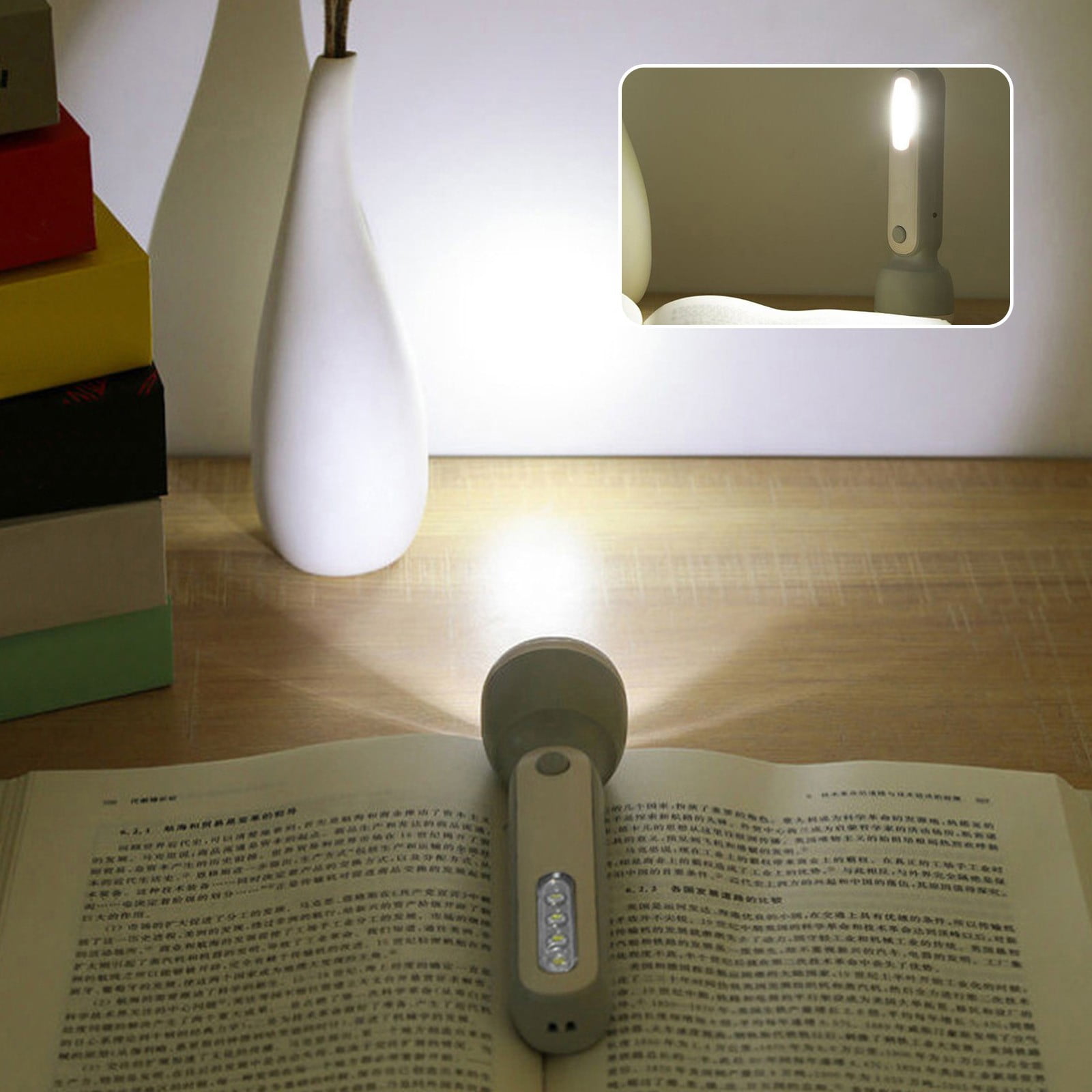 Mini Flashlight USB Solar Rechargeable Powerful LED with Multiple ...