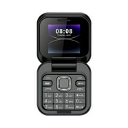 2024 New Mini Flip Mobile Phone 2 SIM Card Small Display Foldable Cell ...