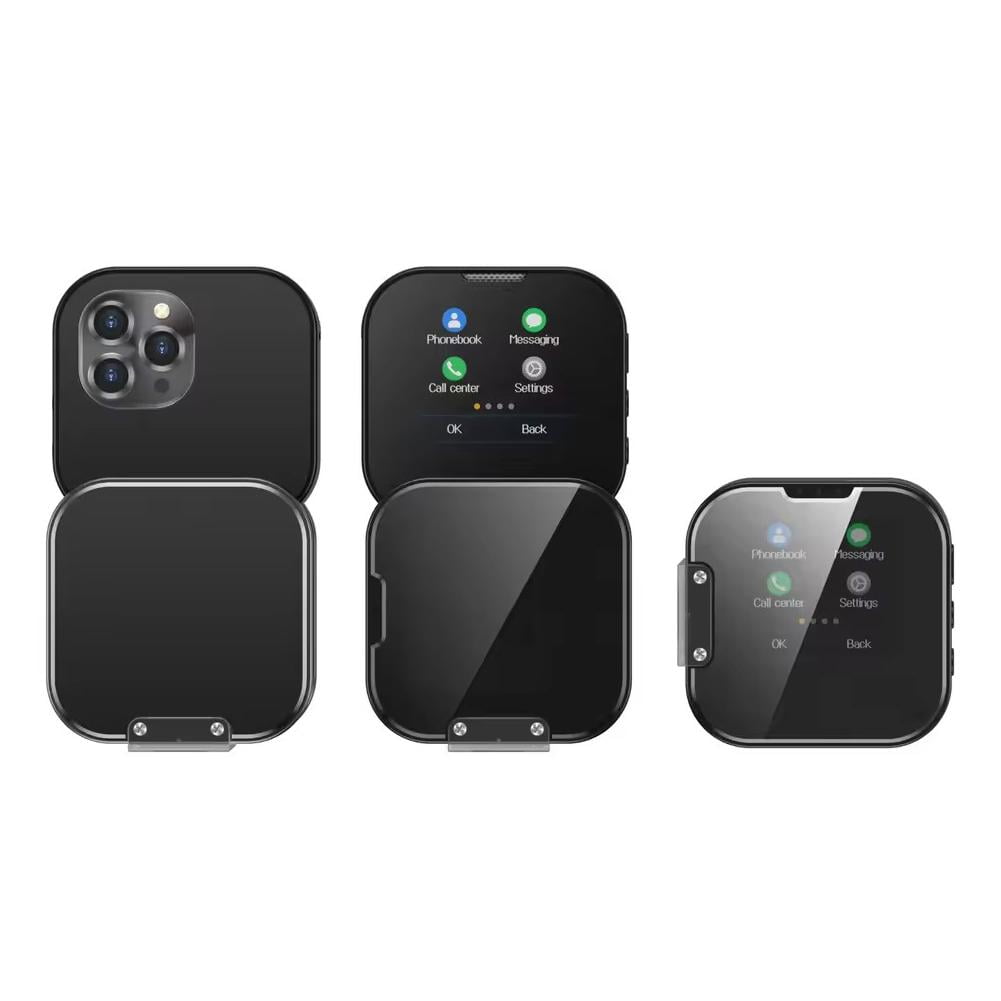Mini Flip Touch Screen Mobile Phone with Rotating Screen, Dual-SIM Dual ...