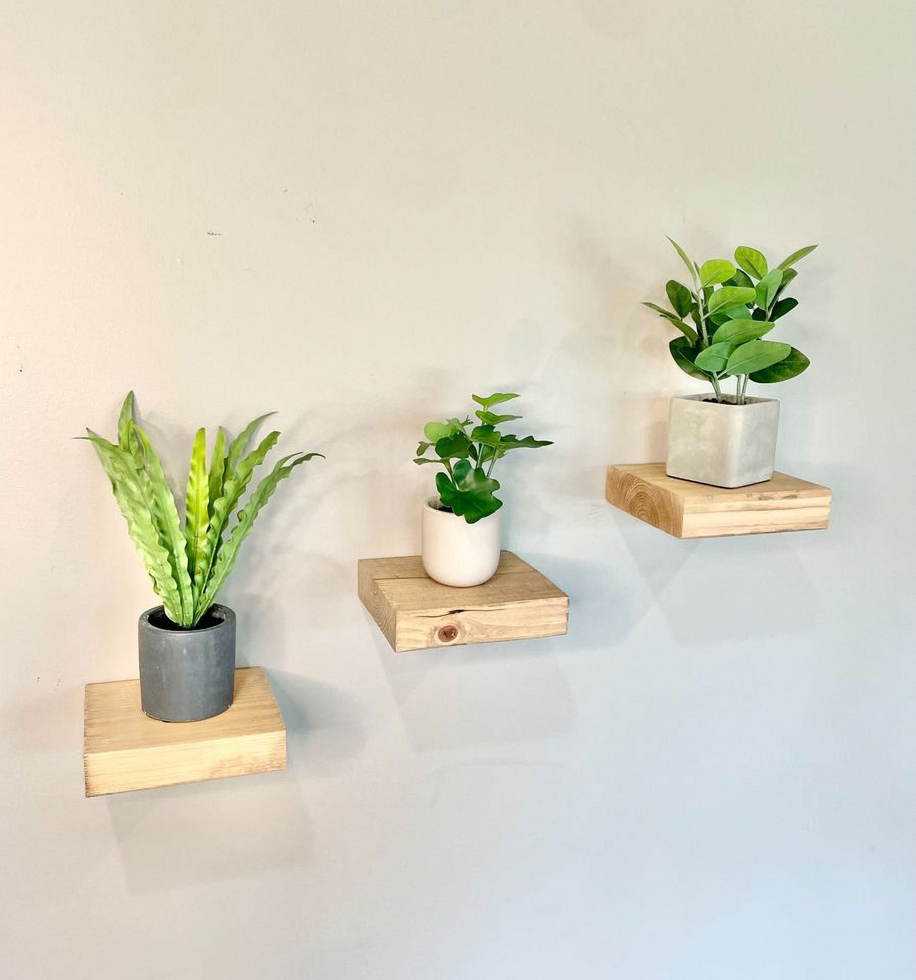 Mini Floating Shelf - Set of Three (3) - Small Floating Shelves Small ...