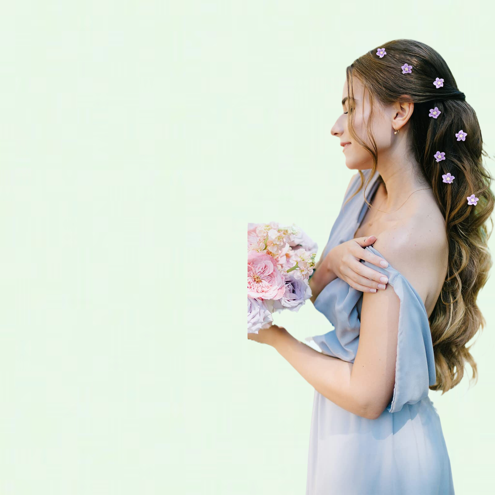 Mini Flower Hair Clips for Girls, Set of 20 Cute Hair Accessories ...