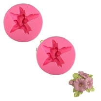 Flower Blossoms Silicone Mold Set - 5 Detailed Daisy & Chrysanthemum ...