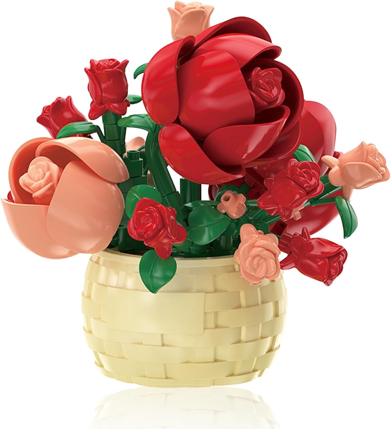 Mini Flowers Building Block Set,Flower Blocks Toys,Plants and Succulent ...