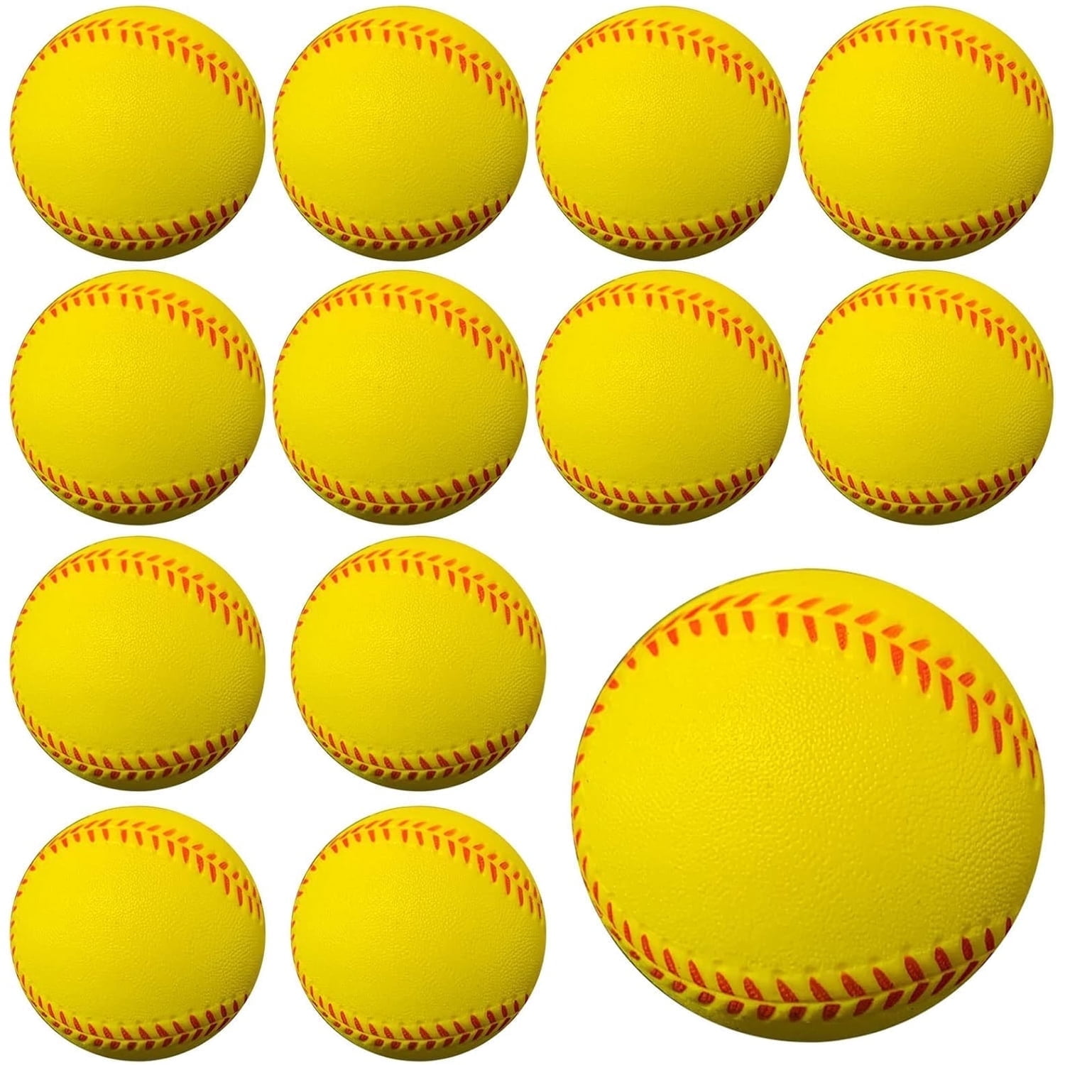 Foam Training Baseball 12 Pack, Soft Baseballs Training Ball for Safe Throwing, Catching and ...