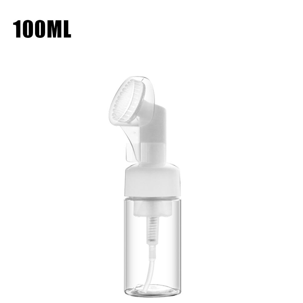 Mini Foaming Mousse Bottle Mousse Liquid Dispenser Portable Brush ...