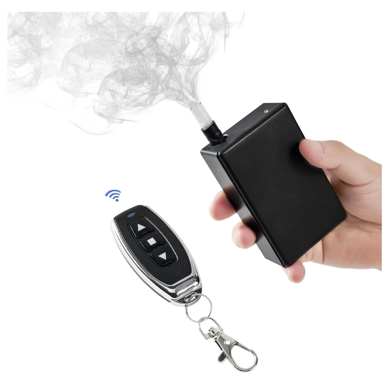 Mini Fog Smoke Machine Fogger Maker Wireless Control Volume Adjustable ...