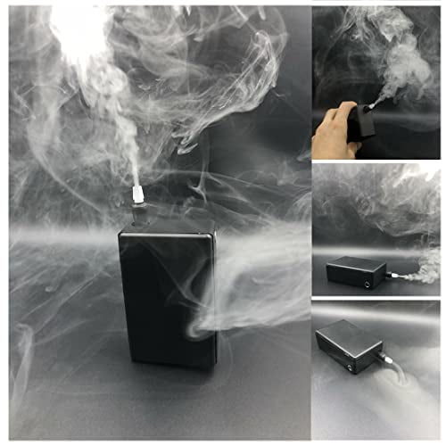 Mini Fog Smoke Machine Fogger Maker Wireless Remote Control Volume ...