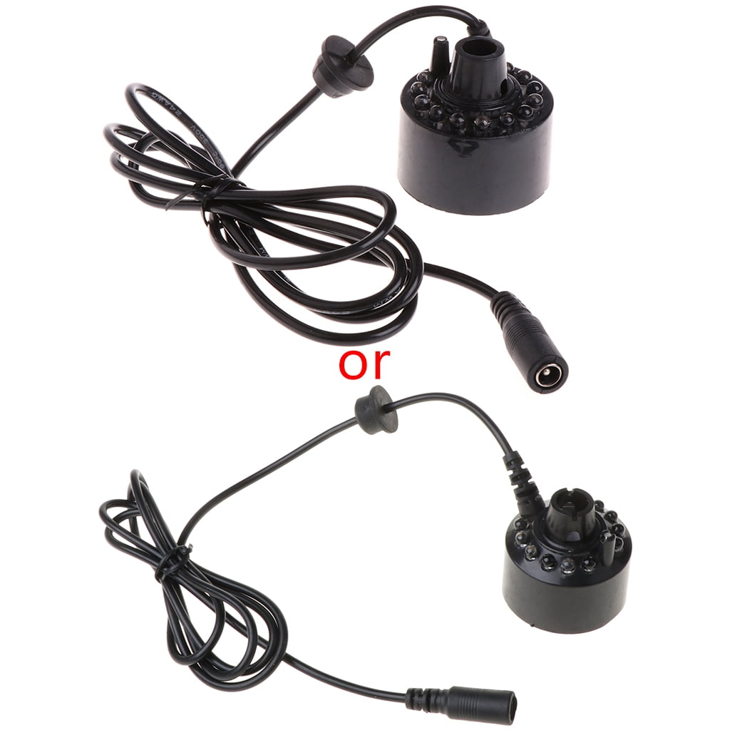 Mini Foggers Mist Maker with 12 LED Lights Indoor Outdoor Fountain Fog ...