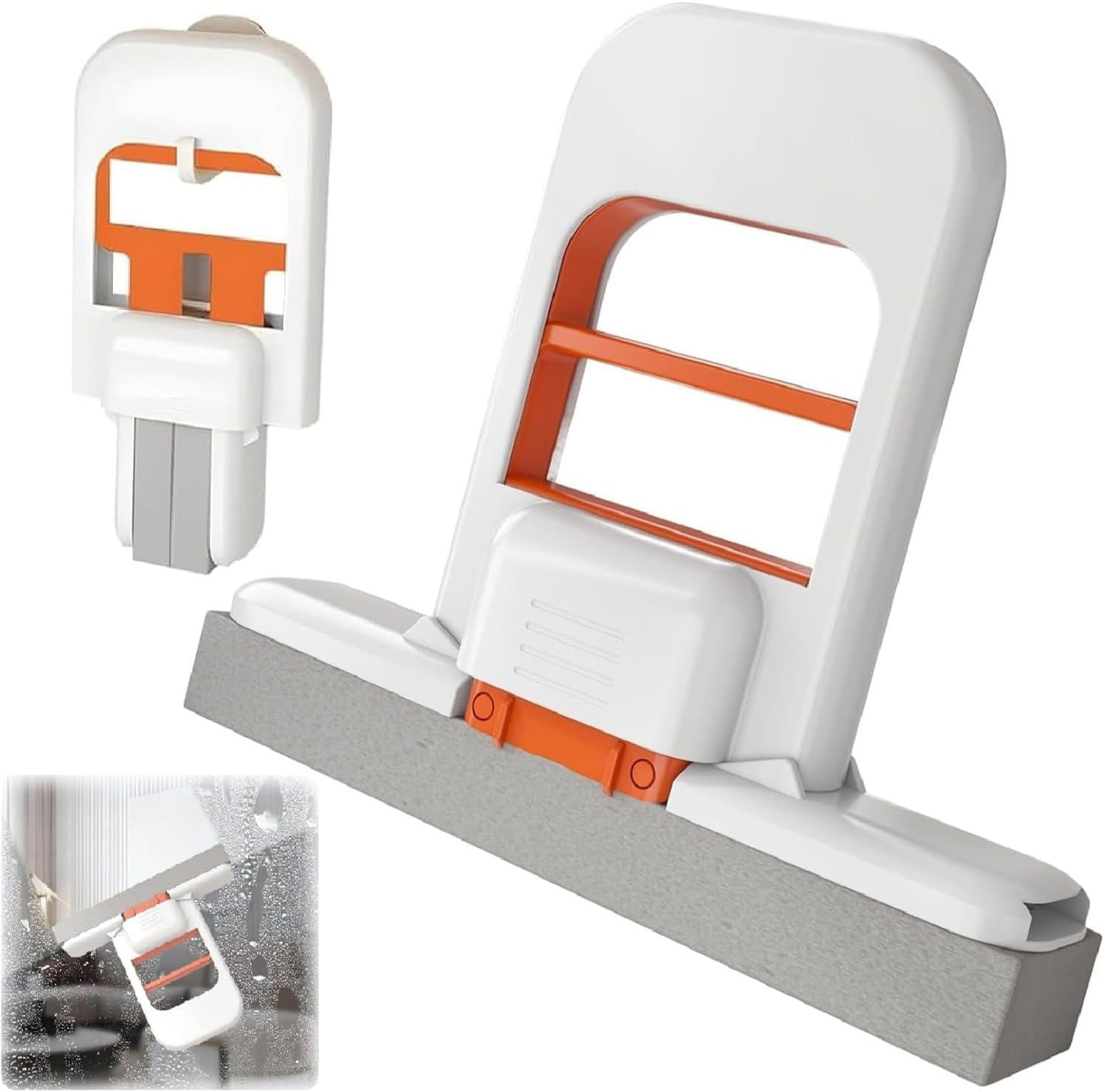 Mini Foldable Desktop Mop, 2025 New Mini Portable Self-Squeezing Mop ...