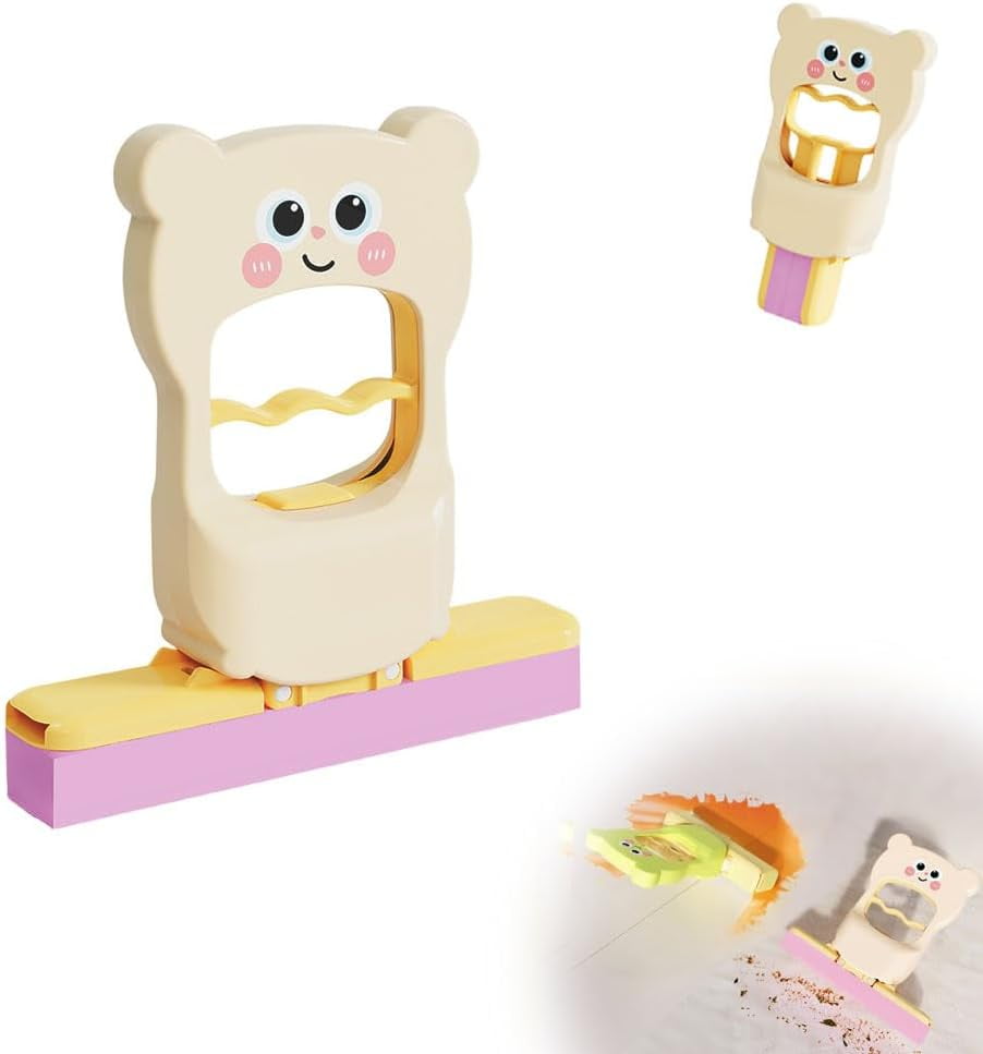 Mini Foldable Desktop Mop, 2025 Portable Cleaning Sponge Mop for Small ...